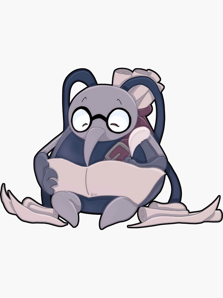 "cornifer (Hollow knight)" Sticker for Sale by -blue-365 | Redbubble