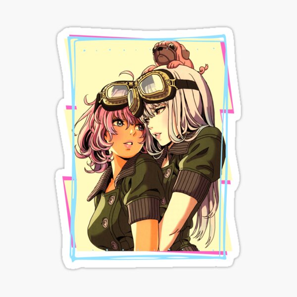 "Anime Girls 023 In Love" Sticker for Sale by coltian | Redbubble