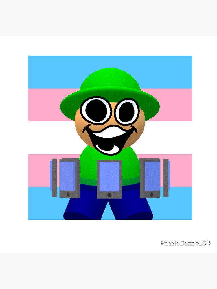 "Bandu trans button :)" Pin for Sale by Mushroom C0 | Redbubble