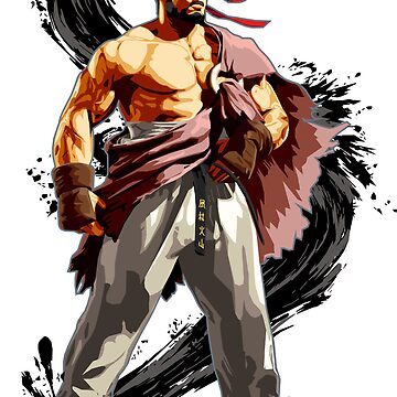 "Ryu SF6 complex design" Sticker for Sale by SmasherDesigns | Redbubble