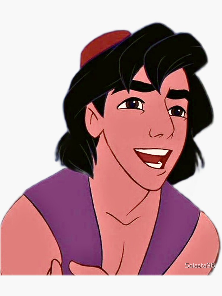 "Aladdin " Sticker for Sale by Solasta98 | Redbubble