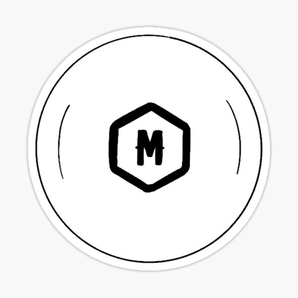 "Morat logo sticker" Sticker for Sale by mywavesmeetyou | Redbubble