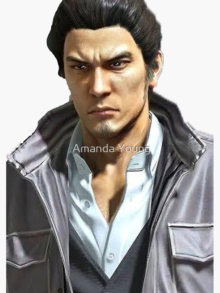 "Kiryu - Jacket - Yakuza - LAD" Sticker for Sale by simbim17 | Redbubble