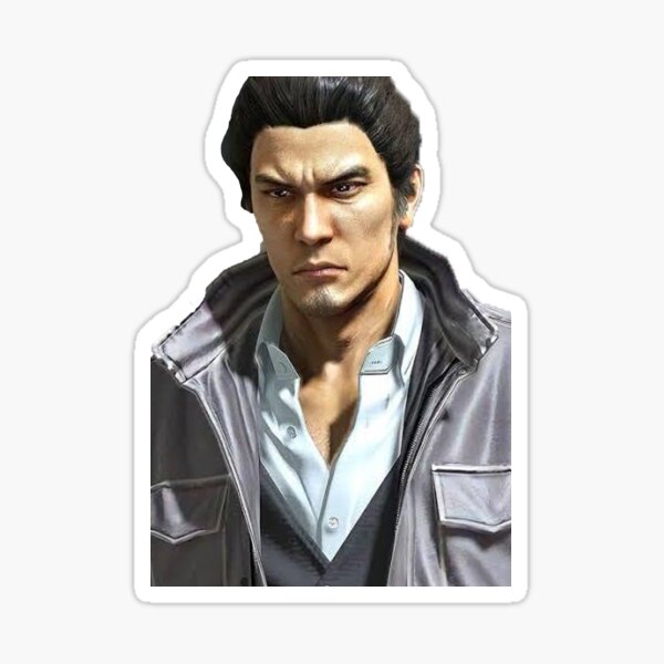"Kiryu - Jacket - Yakuza - LAD" Sticker for Sale by simbim17 | Redbubble