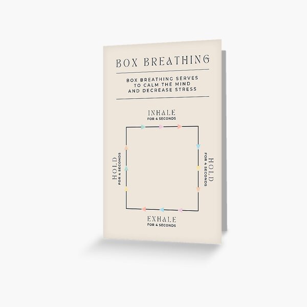 "Box Breathing | Pastel Rainbow on Sand | Grounding Breathing ...
