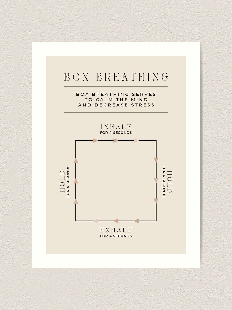 "Box Breathing | Neutral Beige on Sand | Grounding Breathing Techniques ...