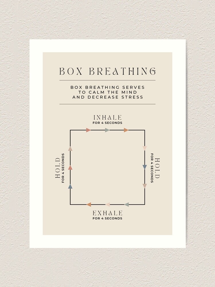 "Box Breathing | Earthy on Sand | Grounding Breathing Techniques for ...