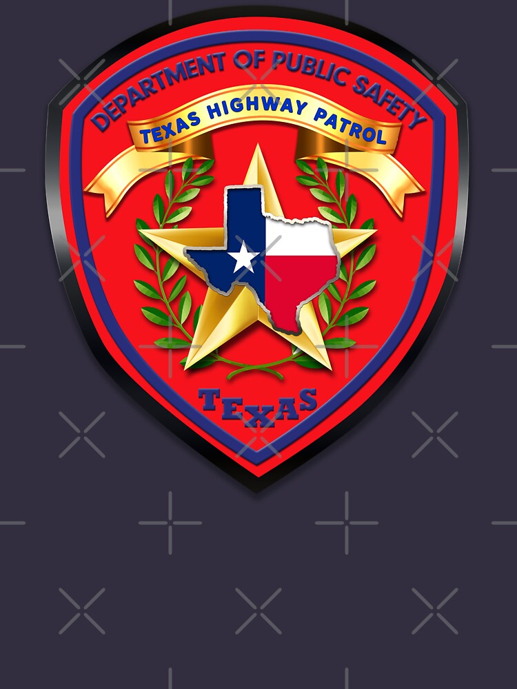 "Texas Highway Patrol Badge Patch Shield Trooper Logo" Essential T ...