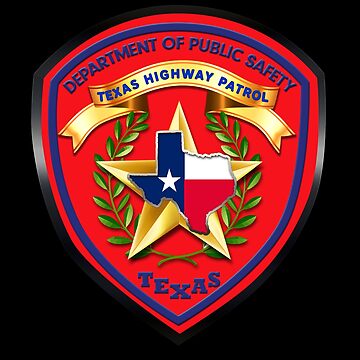 "Texas Highway Patrol Badge Patch Shield Trooper Logo" Poster for Sale ...