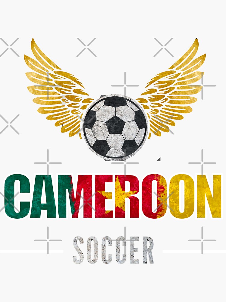 "Soccer fan Cameroon" Sticker for Sale by mwebba2005 | Redbubble