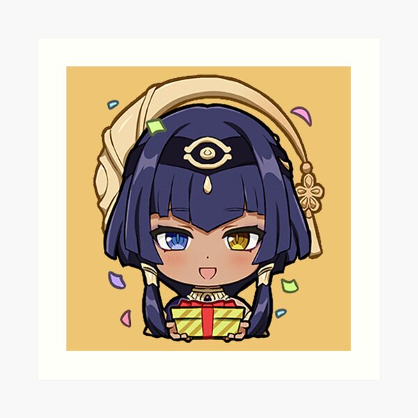 "Candace | Genshin Impact Sticker "Gift"" Art Print for Sale by ...