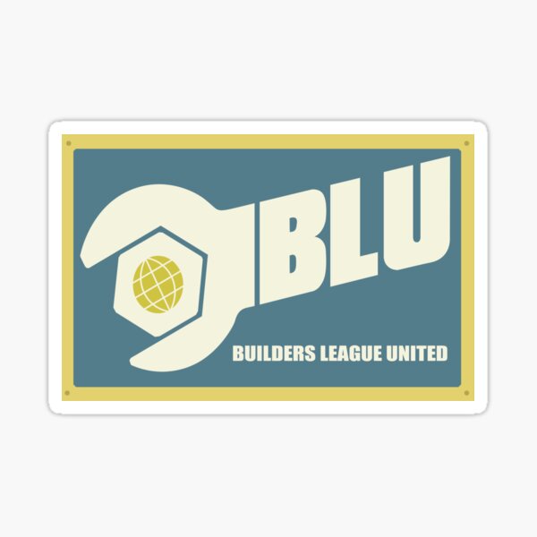 "Team Fortress 2 Blu Team" Sticker for Sale by SatIer | Redbubble