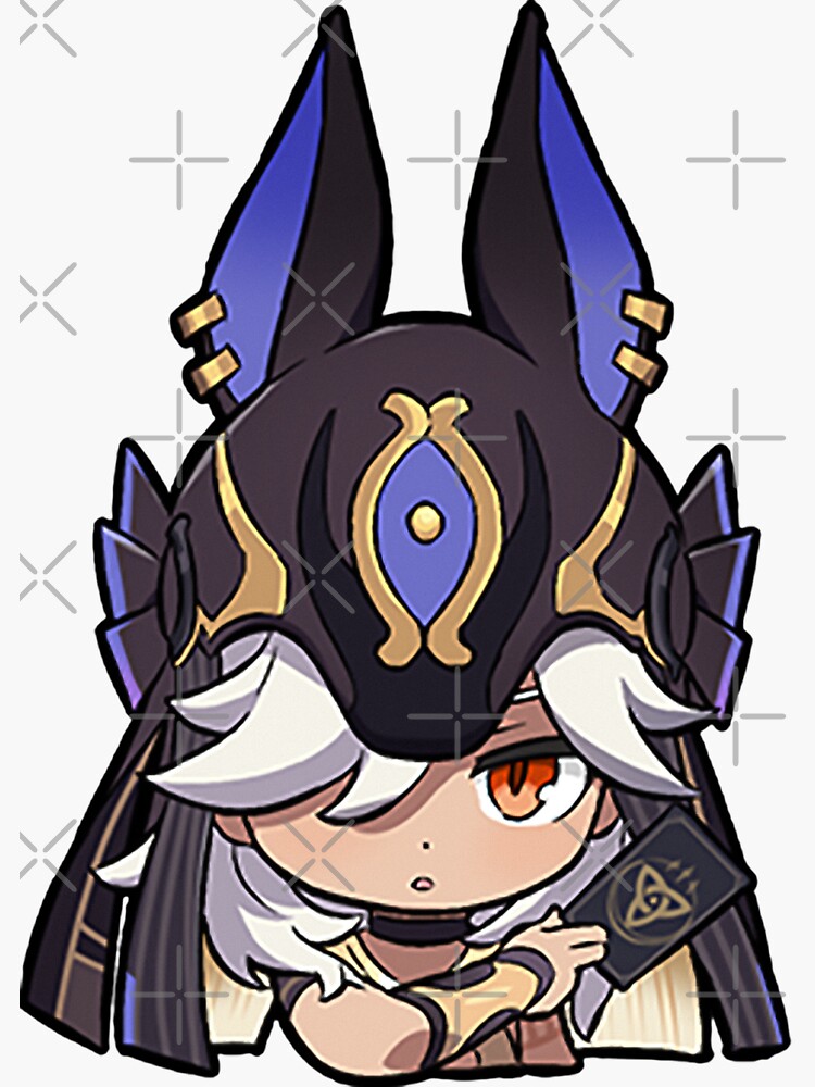 "Cyno | Genshin Impact Sticker "Duel"" Sticker for Sale by Asiapenguin ...