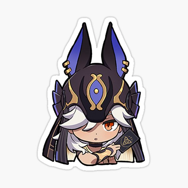 "Cyno | Genshin Impact Sticker "Duel"" Sticker for Sale by Asiapenguin ...