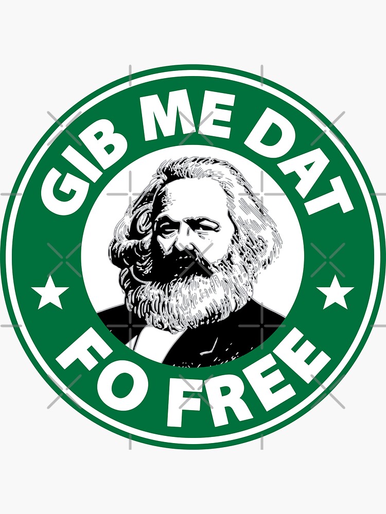 "Gib Me Dat Fo Free - Funny" Sticker for Sale by cartoon | Redbubble