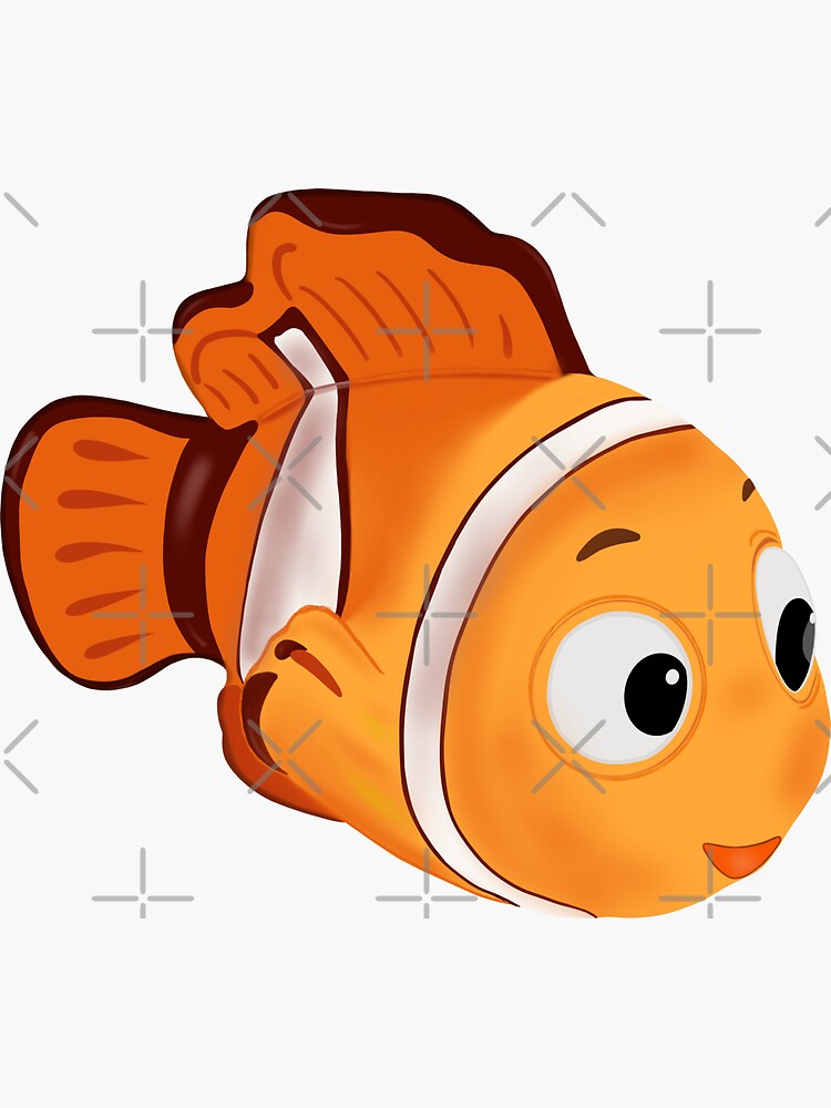 "Lemo the fish" Sticker for Sale by Julia2Julia | Redbubble