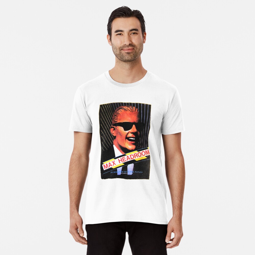 "max headroom" Sticker for Sale by coolhandshake | Redbubble