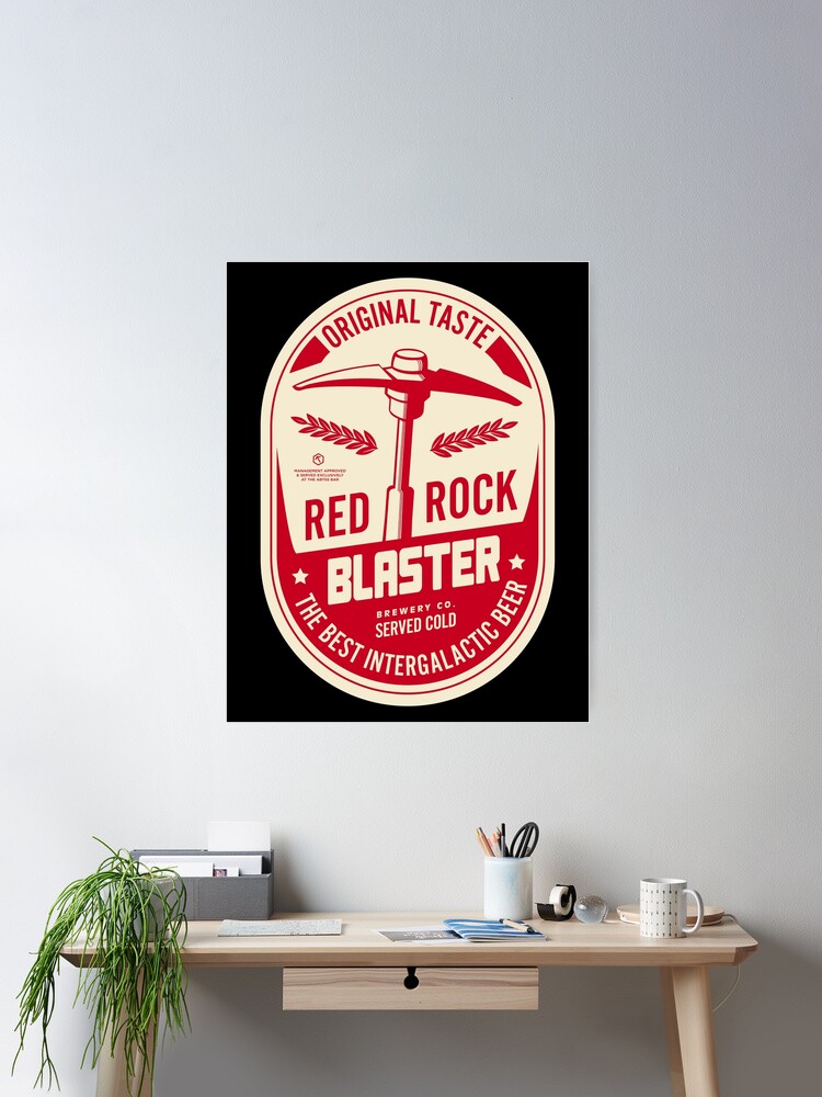 "Deep Rock Galactic Red Rock Blaster" Poster for Sale by CarbonPixel ...
