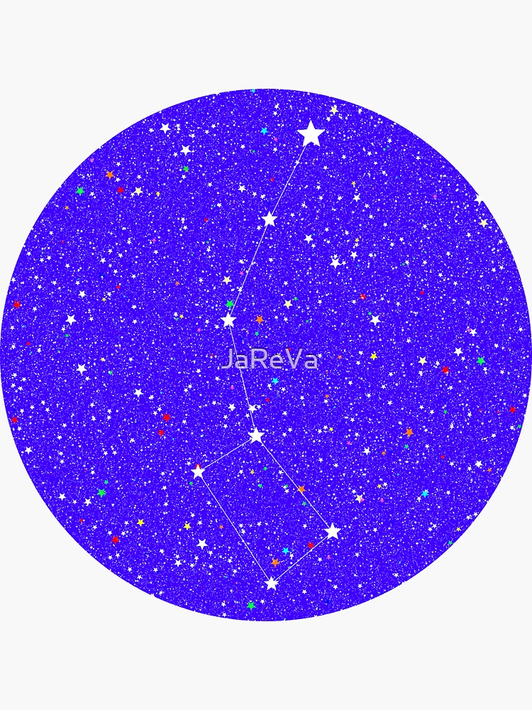"Sparkling glitter Ursa Minor - Little Dipper star constellation on ...