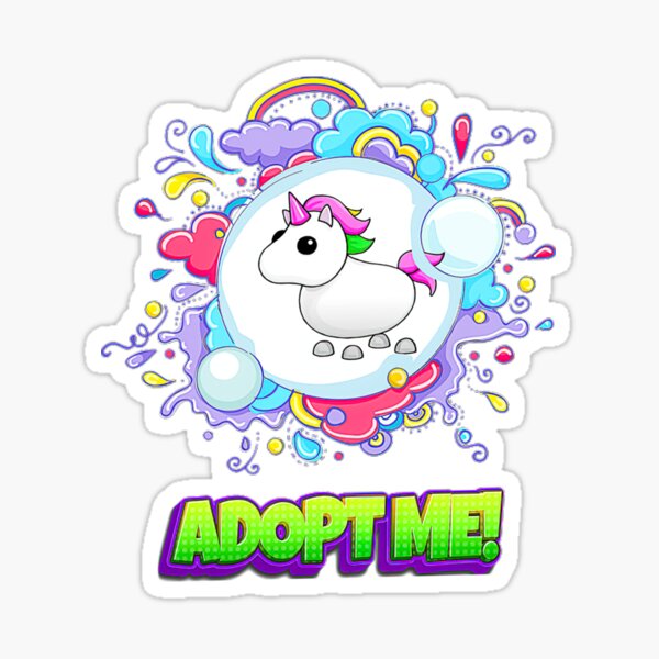 "Adopt Me " Sticker for Sale by LillyHodgson | Redbubble