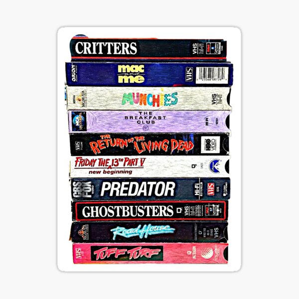 "Video tapes" Sticker for Sale by SydneyCreations | Redbubble