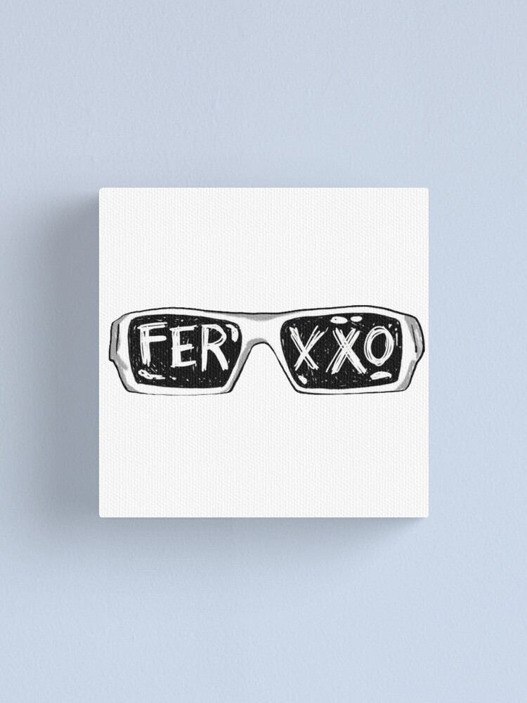 "Ferxxo glasses t-shirt - Feid logo classic sticker" Canvas Print by ...