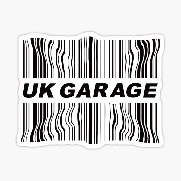 " UK Garage" Sticker for Sale by Marvelpic | Redbubble