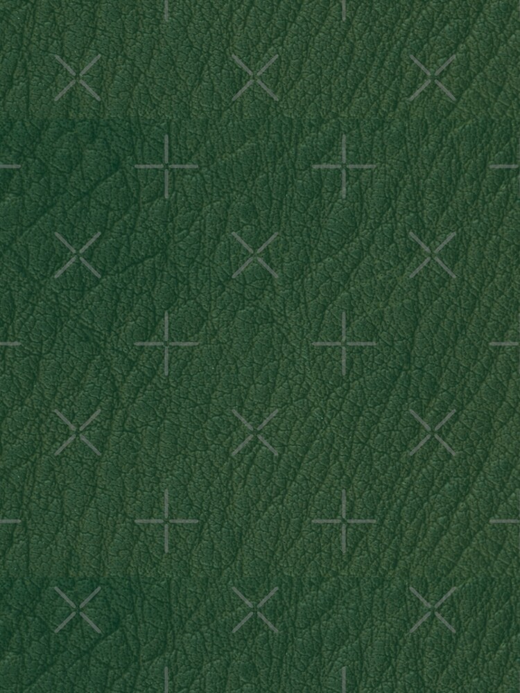 "Dark Green Leather Texture | Ethical Cowhide and Skin" Leggings for ...