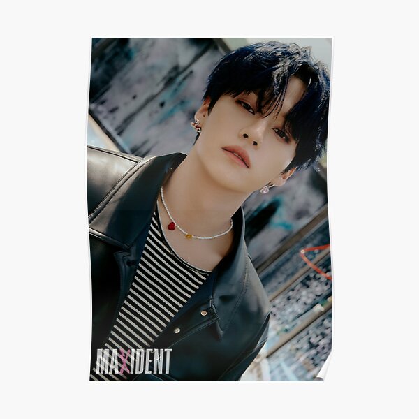"Stray Kids - Lee Know - Maxident" Poster for Sale by Alice222 | Redbubble