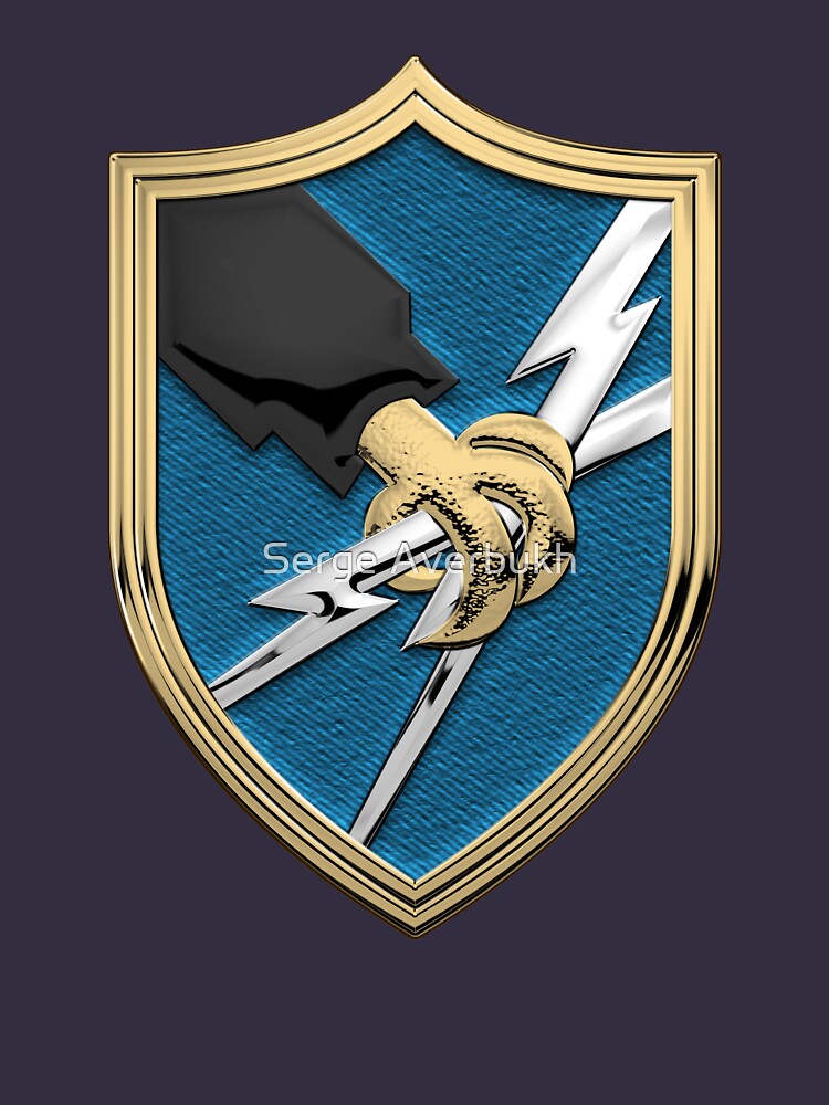 "U.S. Army Security Agency - ASA Patch over Blue Velvet" T-shirt for ...