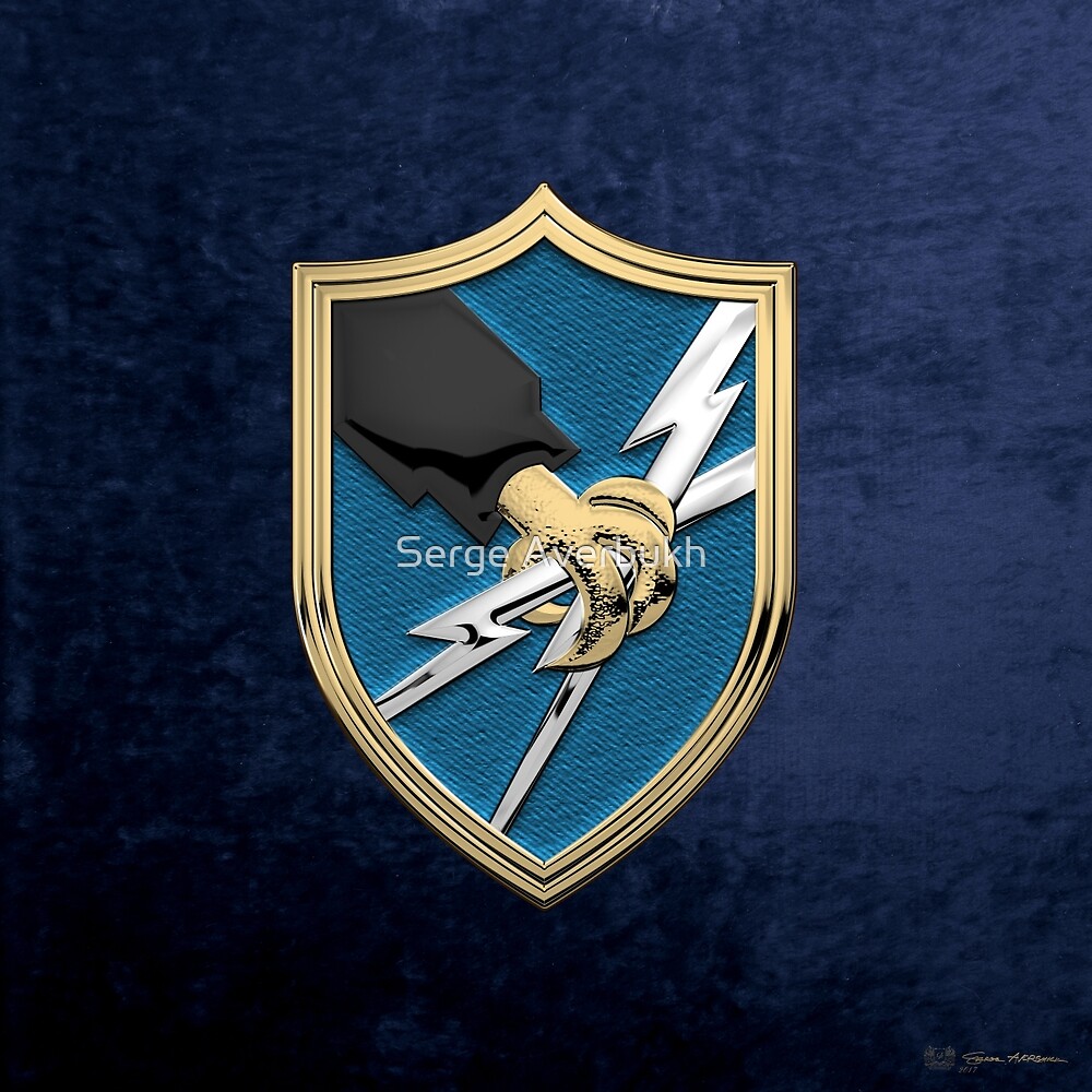 "U.S. Army Security Agency - ASA Patch over Blue Velvet" by Serge ...