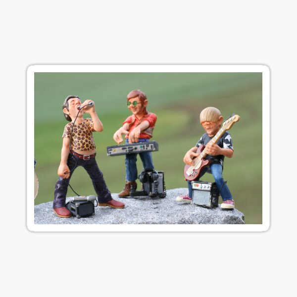 "Band" Sticker for Sale by Dixieland1 | Redbubble