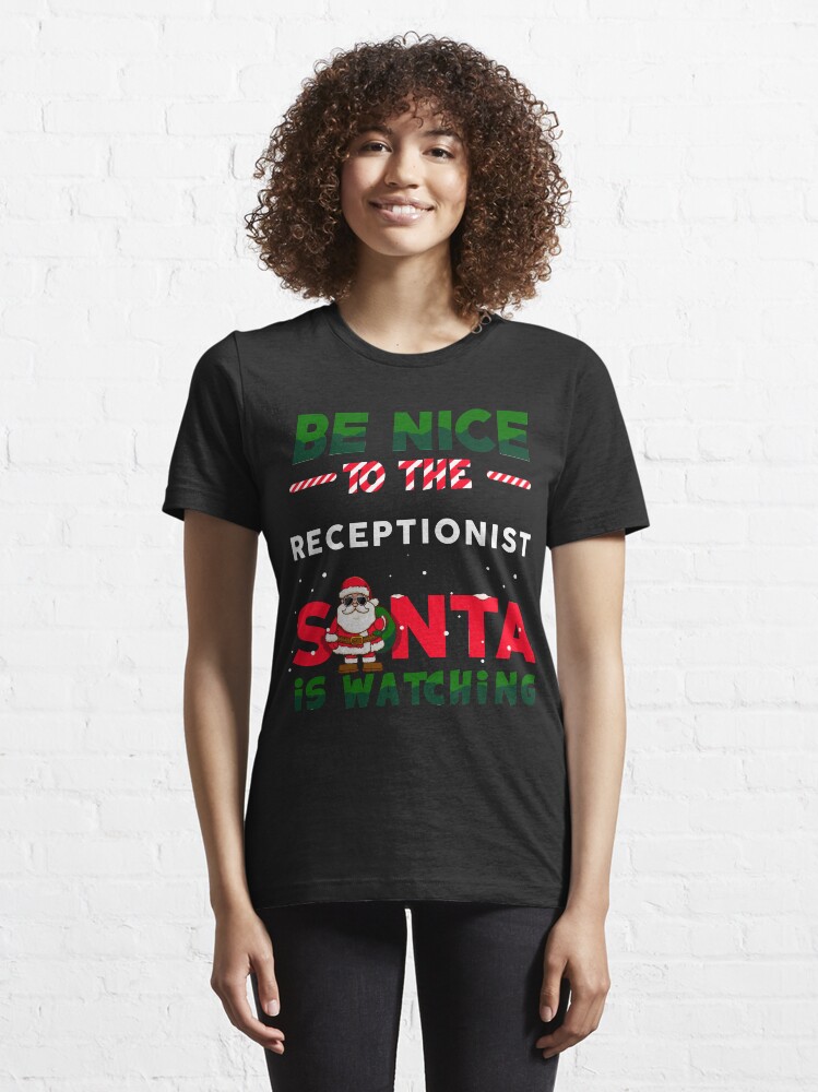 "Receptionist christmas funny shirt" T-shirt for Sale by drimel ...