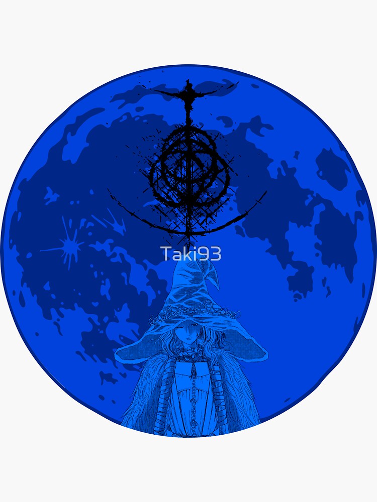 "Moon of Ranni" Sticker for Sale by Taki93 | Redbubble