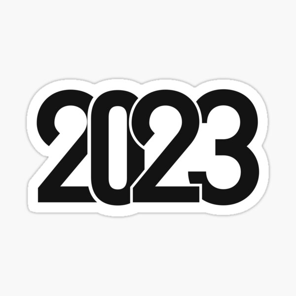 "Happy New Year 2023" Sticker for Sale by SyedKazmi | Redbubble
