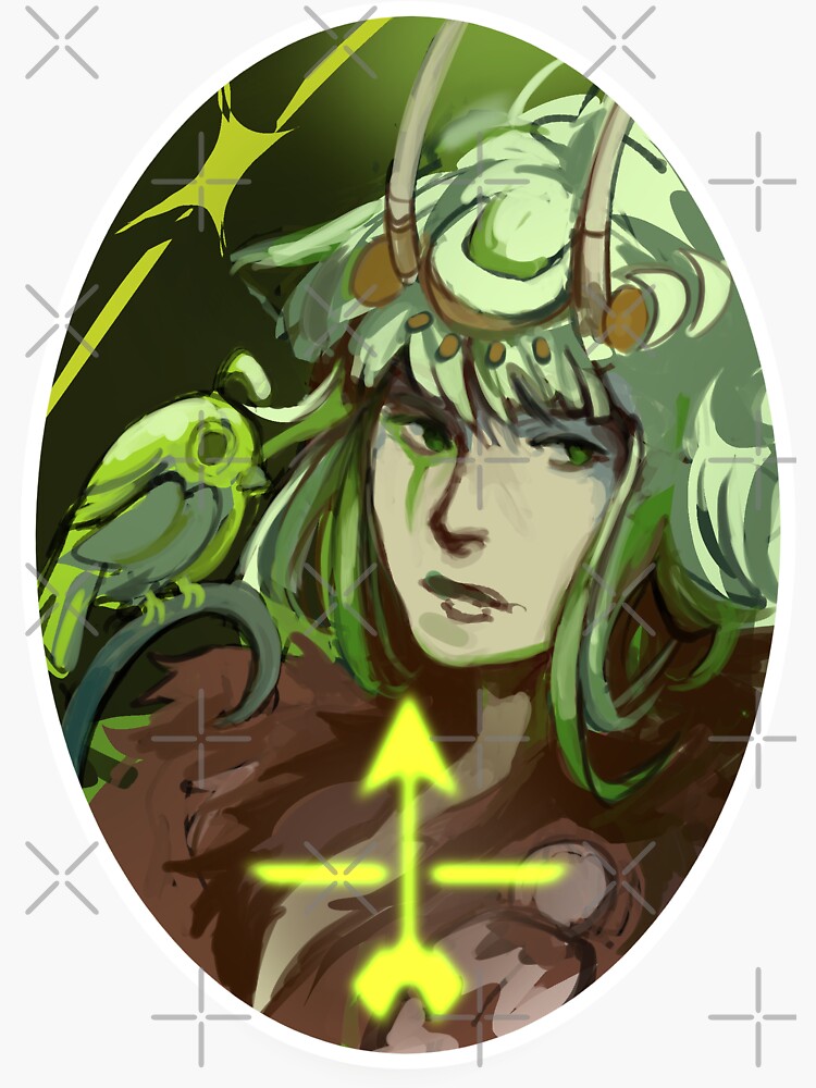 Hades Artemis Sticker For Sale By Phosporo Redbubble