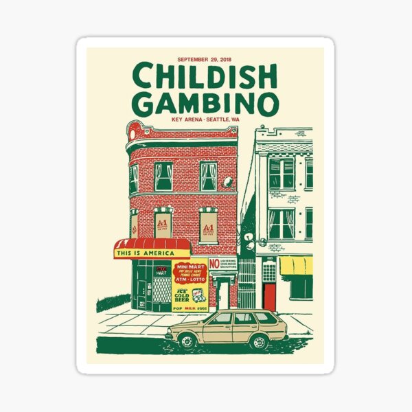 "The Childish" Sticker for Sale by Delia-Keel | Redbubble
