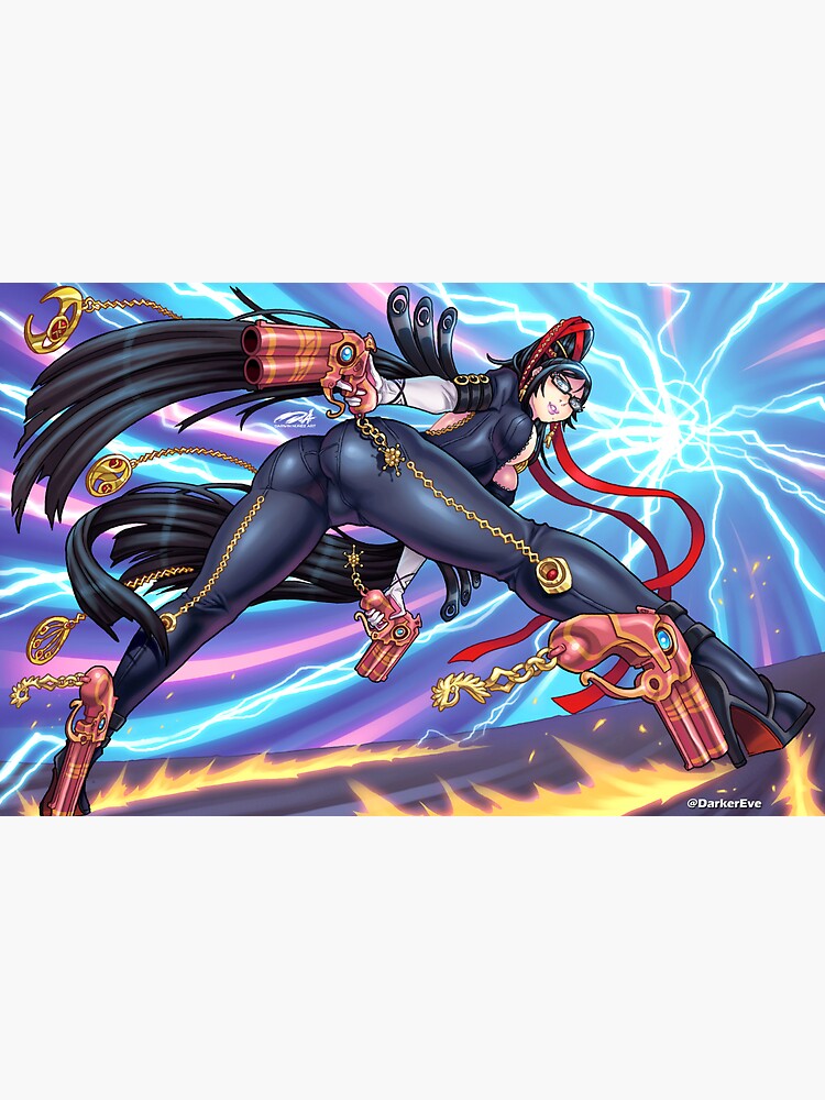 Sexy Art Of Bayonetta Game Sticker For Sale By Dantoft Redbubble