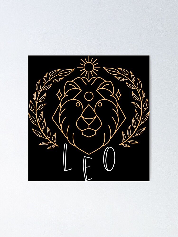 "Leo zodiac sign aesthetic delicate feminine cosmic space witch moon ...
