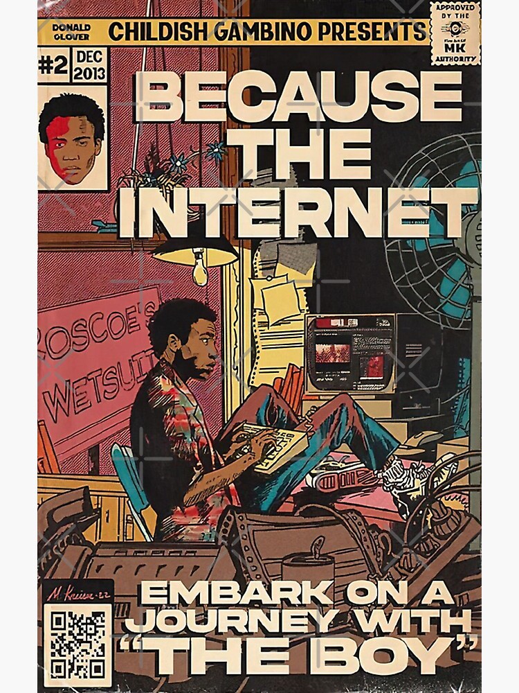 "Because The Internet" Sticker for Sale by graigkolo | Redbubble