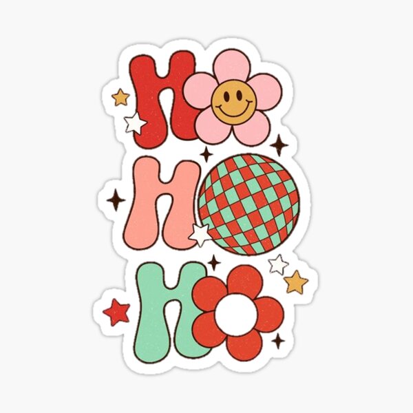 "Christmas Ho Ho Ho Sticker | 'tis the Season" Sticker for Sale by lulu ...