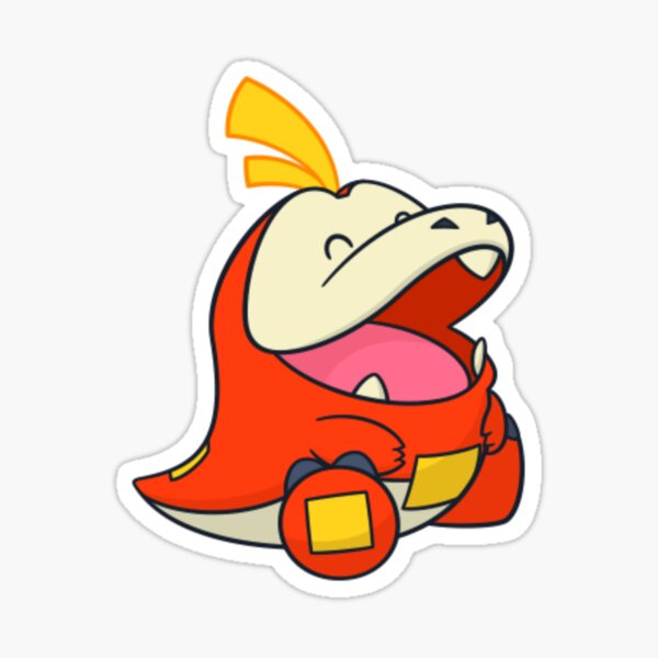 "Fuecoco" Sticker for Sale by OLODAone | Redbubble