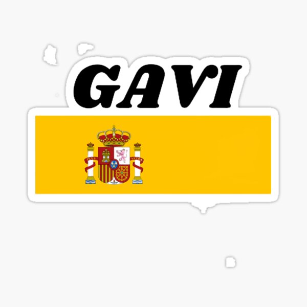 "GAVI T-SHIRT" Sticker for Sale by SenhajiWorld | Redbubble