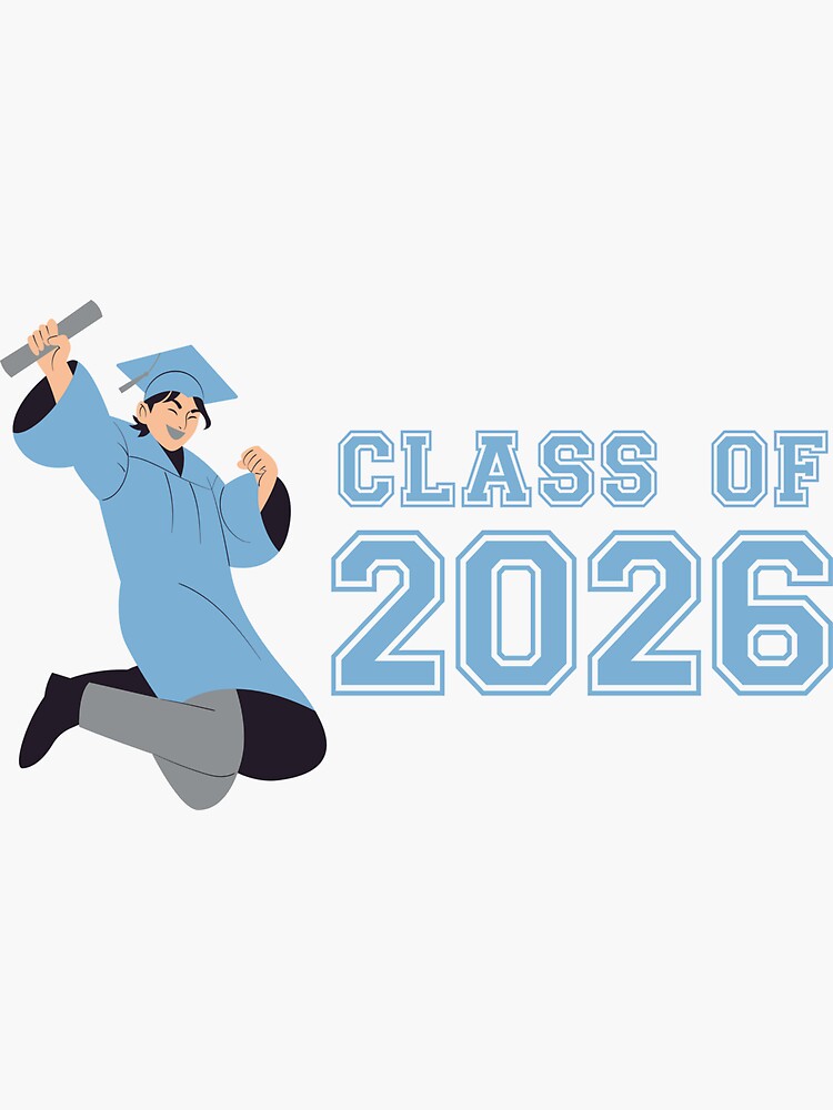 "Class Of 2026 - Graduation - Congratulations" Sticker for Sale by ...