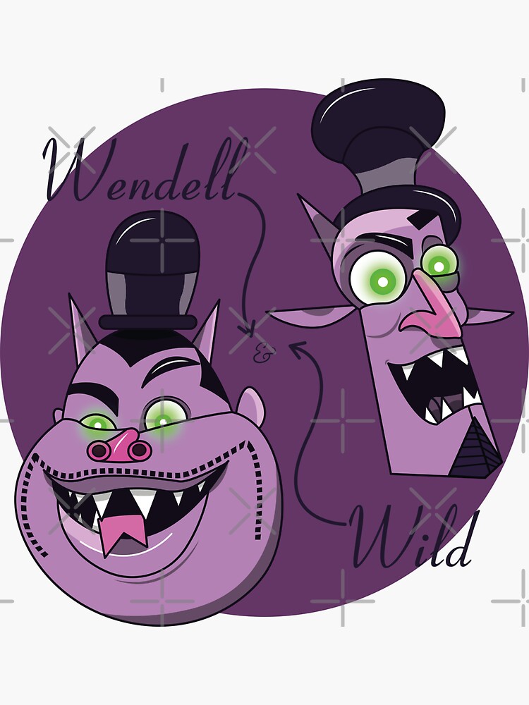 "Wendell & Wild" Sticker for Sale by Necronder | Redbubble