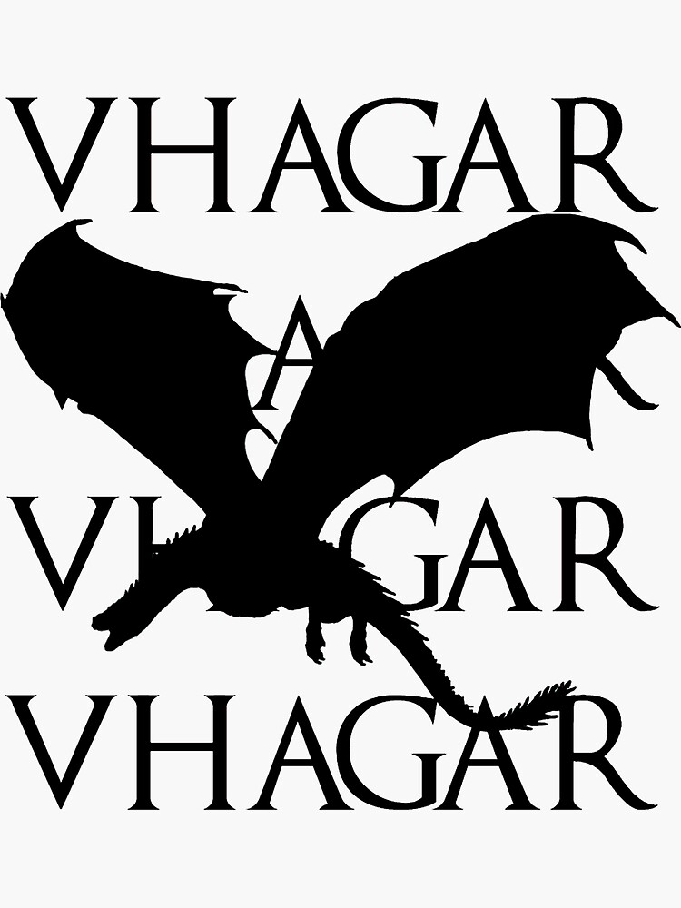 "Vhagar" Sticker for Sale by sone420 | Redbubble