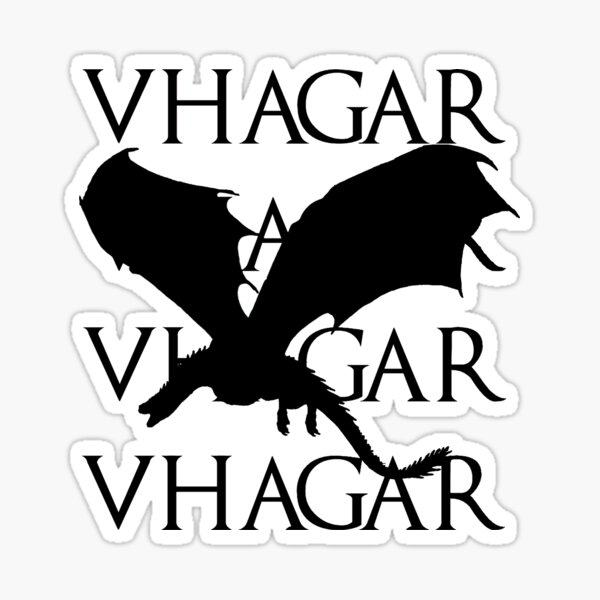 "Vhagar" Sticker for Sale by sone420 | Redbubble