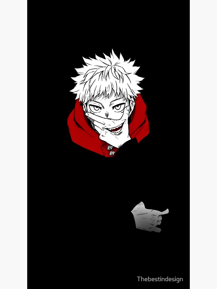 "Itadori yuji" Sticker for Sale by Thebestindesign | Redbubble