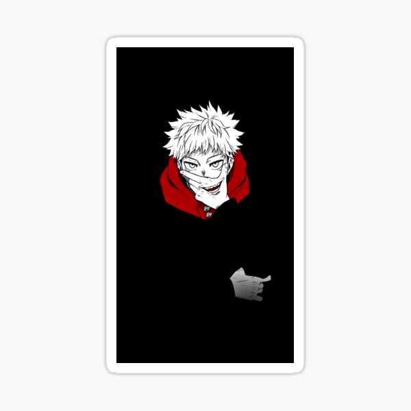 "Itadori yuji" Sticker for Sale by Thebestindesign | Redbubble