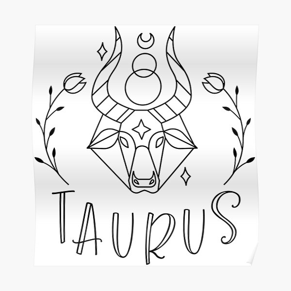 "Taurus zodiac sign aesthetic delicate feminine cosmic space witch moon ...